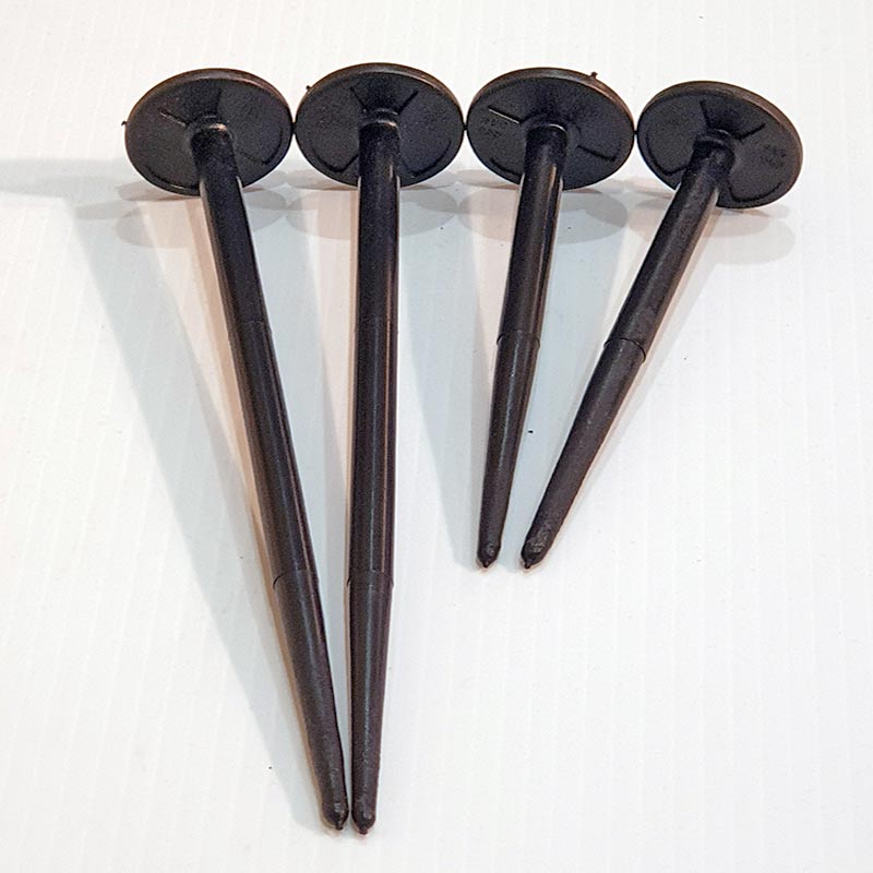 Weedmat Ground Pins, Black – Netpro Retail